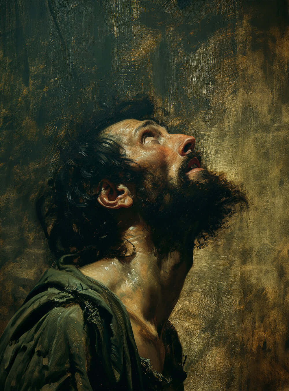 Religious Painting of Neoclassical Resilience - Bible Poster Print ...