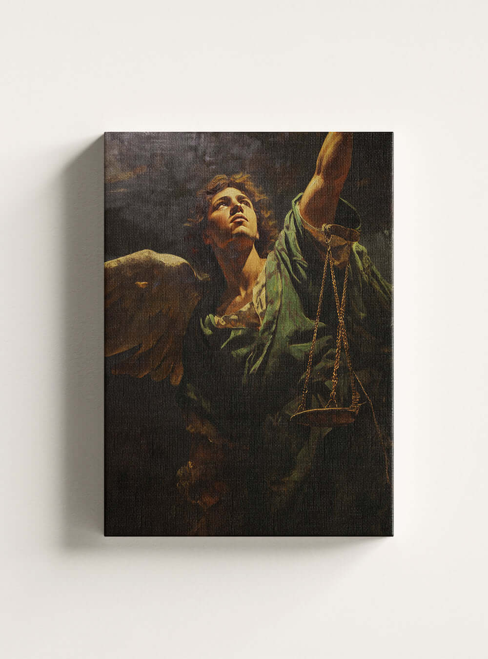 Exclusive Christian Canvas, Neoclassical Sacred Art, Bible Verse ...